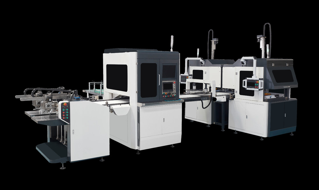 Fully Automatic Double Positioning Double Molding Rigid Box Positioning ...