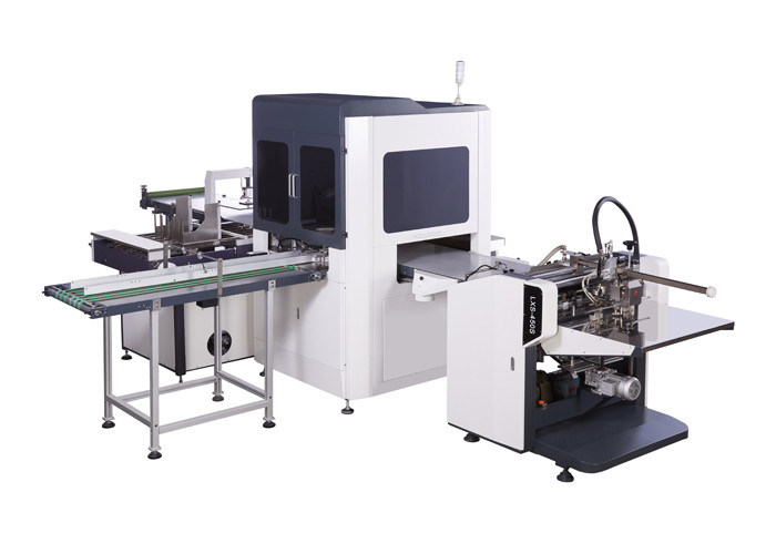 Book Cover Positioning Machine For Book Cover Case Making And Rigid Box ...