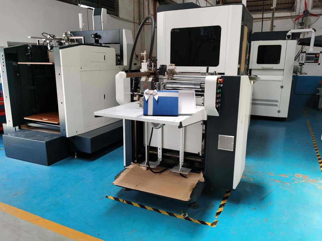 Rigid Square Box Packing Box Making Machine With Good-Looking ...