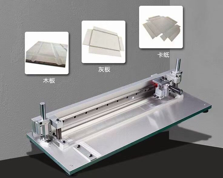 Manual V Type Cardboard Grooving Machine 1 Slot V Grooving Machine For ...