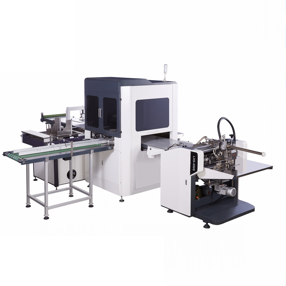 Semi Automatic Glue Application System For Rigid Box Manufacturing